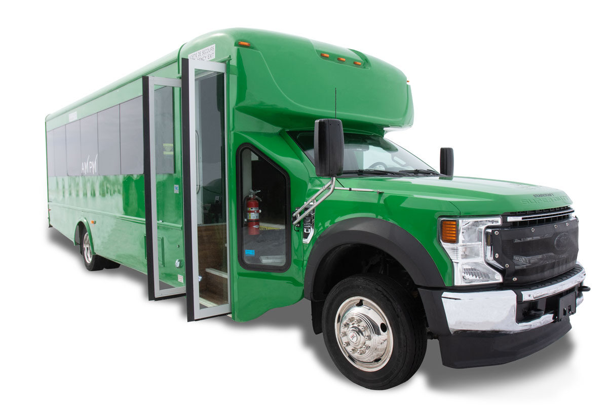 Godzilla Party Bus: Rec Room on Wheels | AMPM Limo