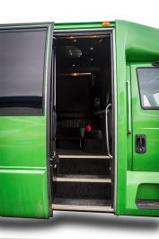 Godzilla Party Bus: Rec Room on Wheels | AMPM Limo