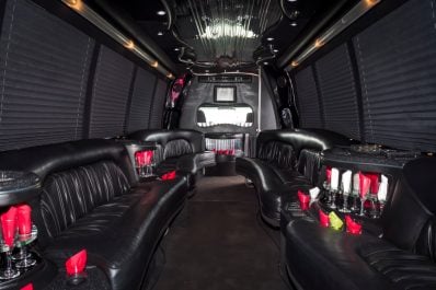Godzilla Party Bus: Rec Room on Wheels | AMPM Limo