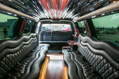 White Dodge Ram Limo: Unique Truck Limousine | AMPM Limo